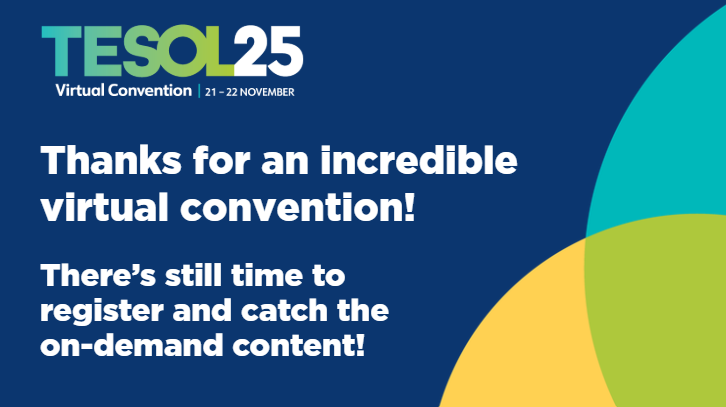 Virtual Homepage | TESOL | International Convention