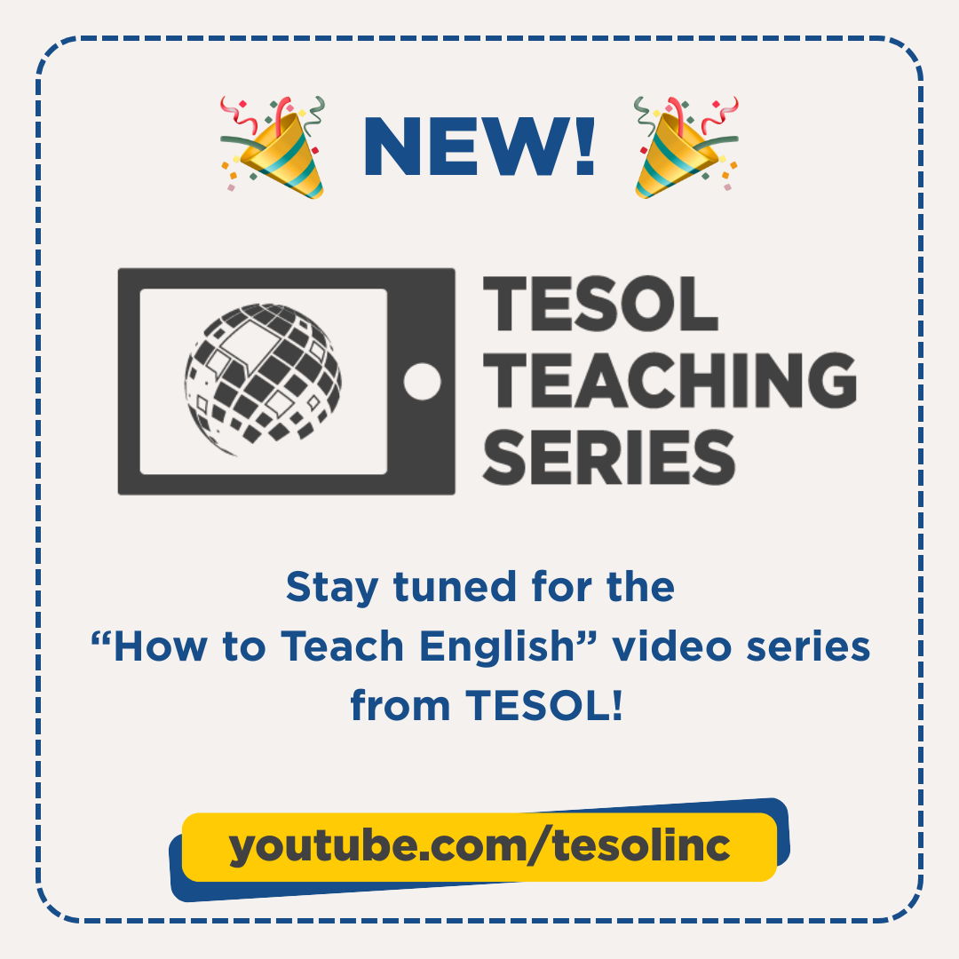 Back to School Resources | TESOL | International Association